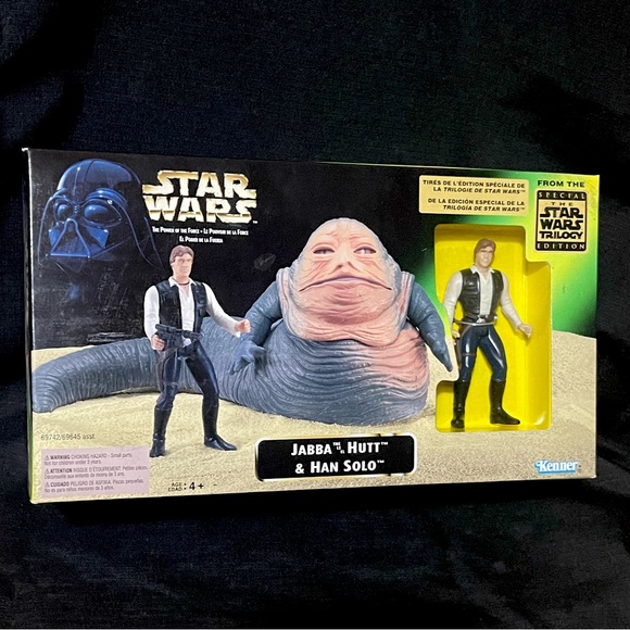 Kenner | Toys | 996 Star Wars Power Of The Force Jabba The Hutt Han ...